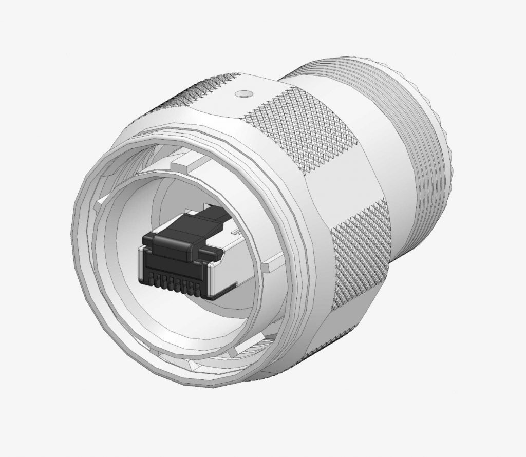 RJ45 Plug – Field Termination – EMCA Connector